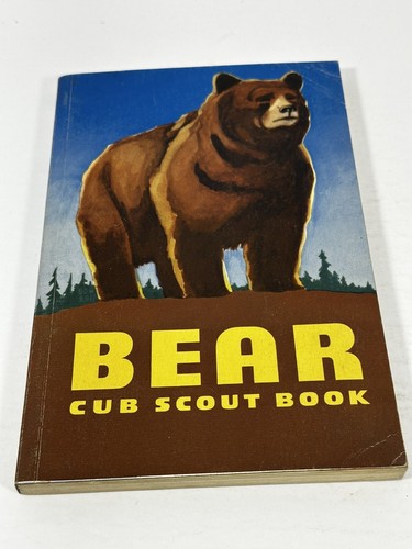 Boy Scouts Of America BSA Bear Cub Scout Book 1954 Copyright 1965 Print ...