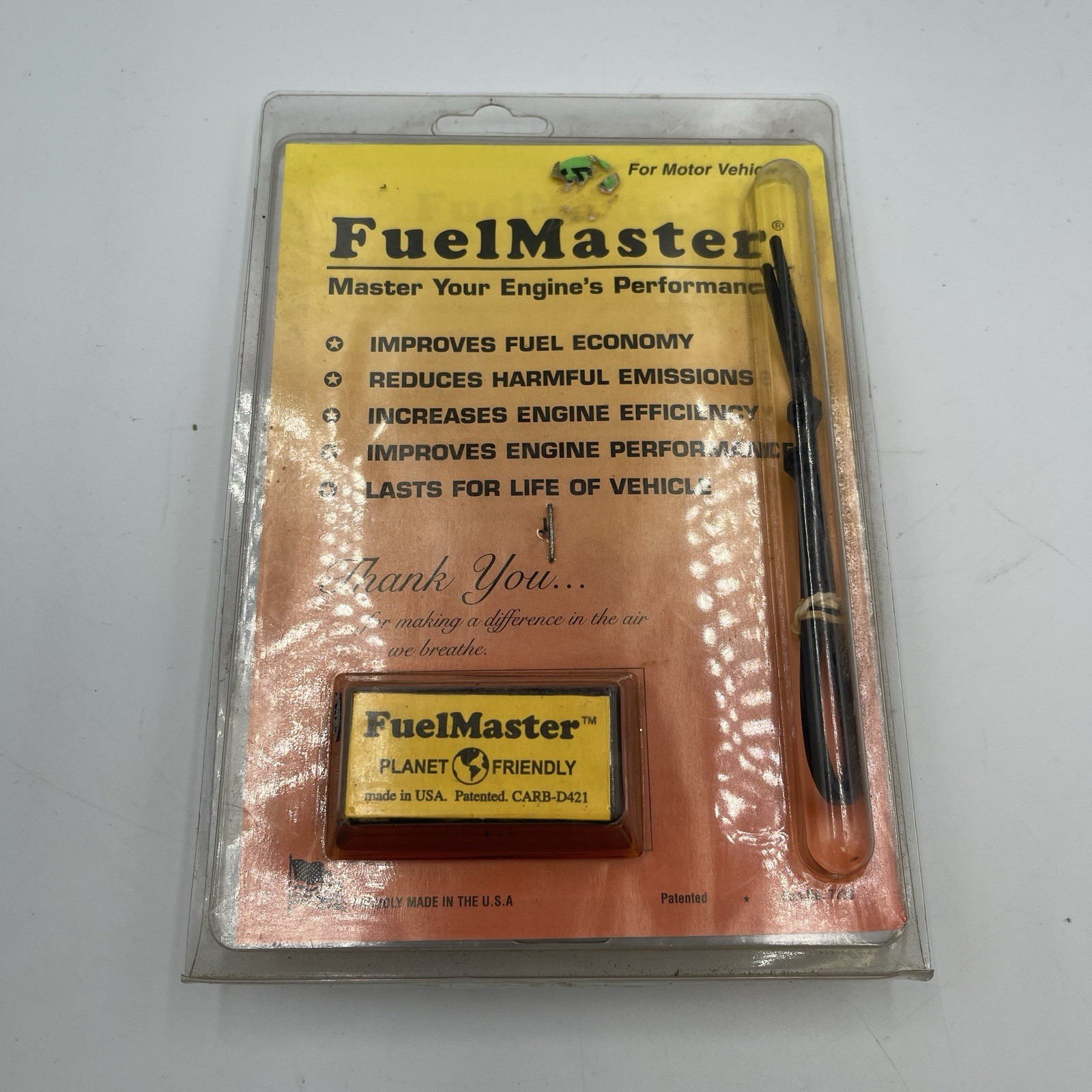 FuelMaster Magnetic Circuitry Automobile Gas Saver CARB-D421 New ...