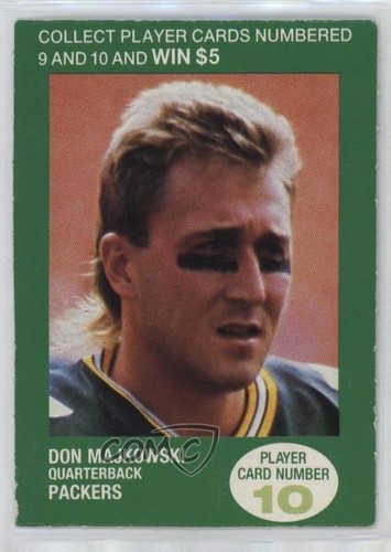 1990 BP NFL Players Match 2 Trading Card Game Don Majkowski #10 | eBay