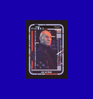 Jean-Luc Picard (Patrick Stewart) 2023 Star Trek Picard CBS Computer ...