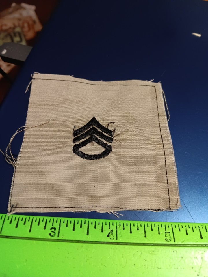 Military Patch US Army Staff Sergeant Rank OCP Sew-on (25-1316) | eBay