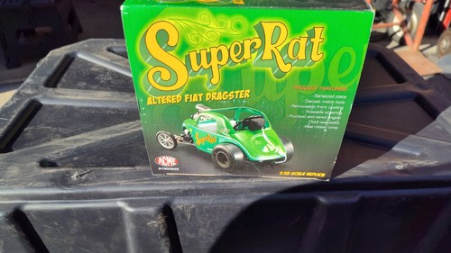 1:18 ACME Diecast Model SUPER RAT Altered FIAT Topolino DRAGSTER Race ...