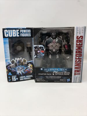 TRANSFORMERS SHADOW SPARK OPTIMUS PRIME ALLSPARK TECH CUBE POWERS ...