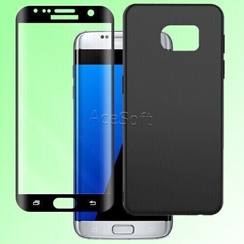 Tempered Glass Screen Protector TPU Case for Samsung Galaxy S7 edge SM ...