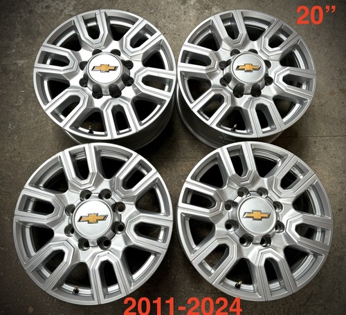 4 Takeoffs Chevy Silverado 2500 3500 HD 8 Lug 20”Wheels Rims 11-25 5950 ...