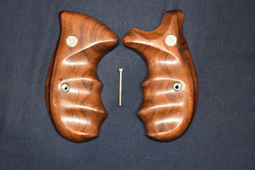 SMITH & WESSON CUSTOM K / L FRAME ROSEWOOD COMBAT GRIPS | eBay