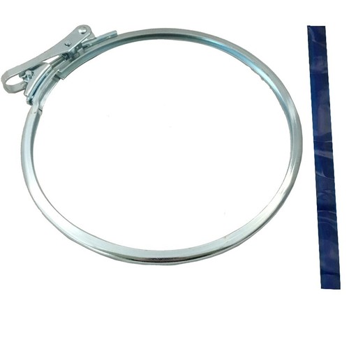 Spannschelle Sickenschelle für Absaugrohre Absaugrohr div.⌀ mm mit ...