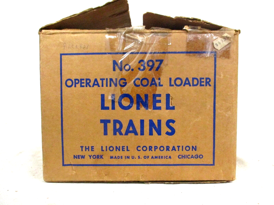 Lionel Postwar #397 Operating Coal Loader Boxed with Instructions | eBay