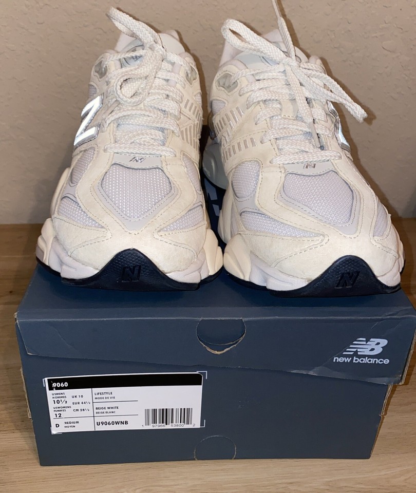 New Balance 9060 'Beige White’ U9060WNB Men's Size 10.5 MINT Condition ...