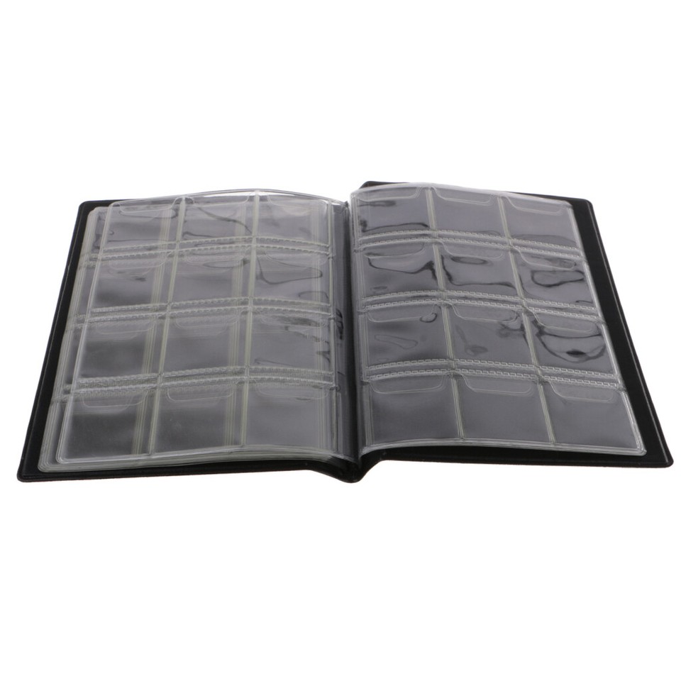 120 Slot Coin Album Storage Holder Case Wallet Book Home Organizer ...