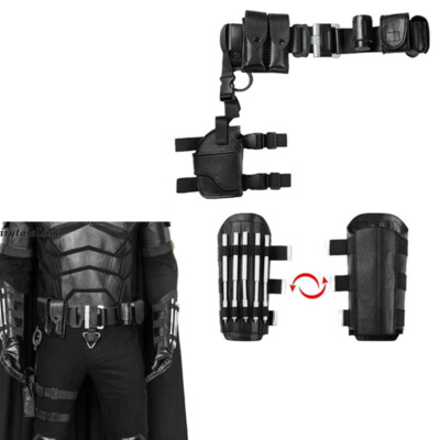 2022 The Batman Bruce Wayne Cosplay Wrist Guards Belt for Costume ...