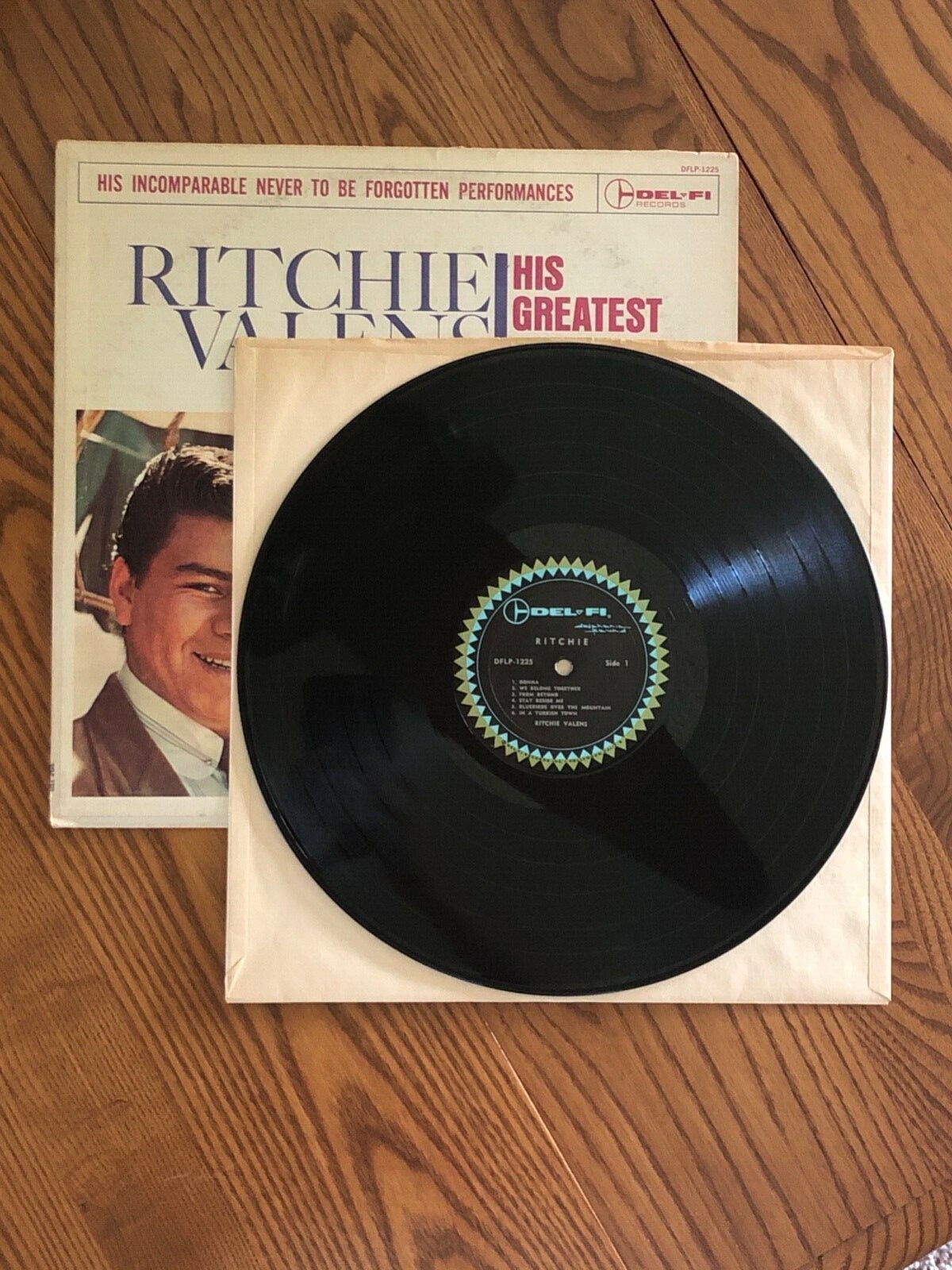 Ritchie Valens His Greatest Hits 1963 LP, USA orig mono, Album VG+ ...