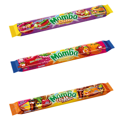 STORCK MAMBA LIMITED EDITION - FRUIT CHEWY CANDY - COLA & FRIENDS / DUO ...