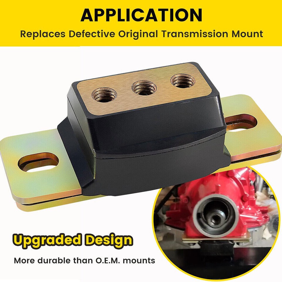 3.1158G Transmission Mount Bracket Short Polyurethane Bushings | eBay