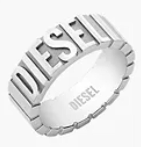 Diesel Stainless Steel Band Ring DX1390040001 Size 10 | eBay
