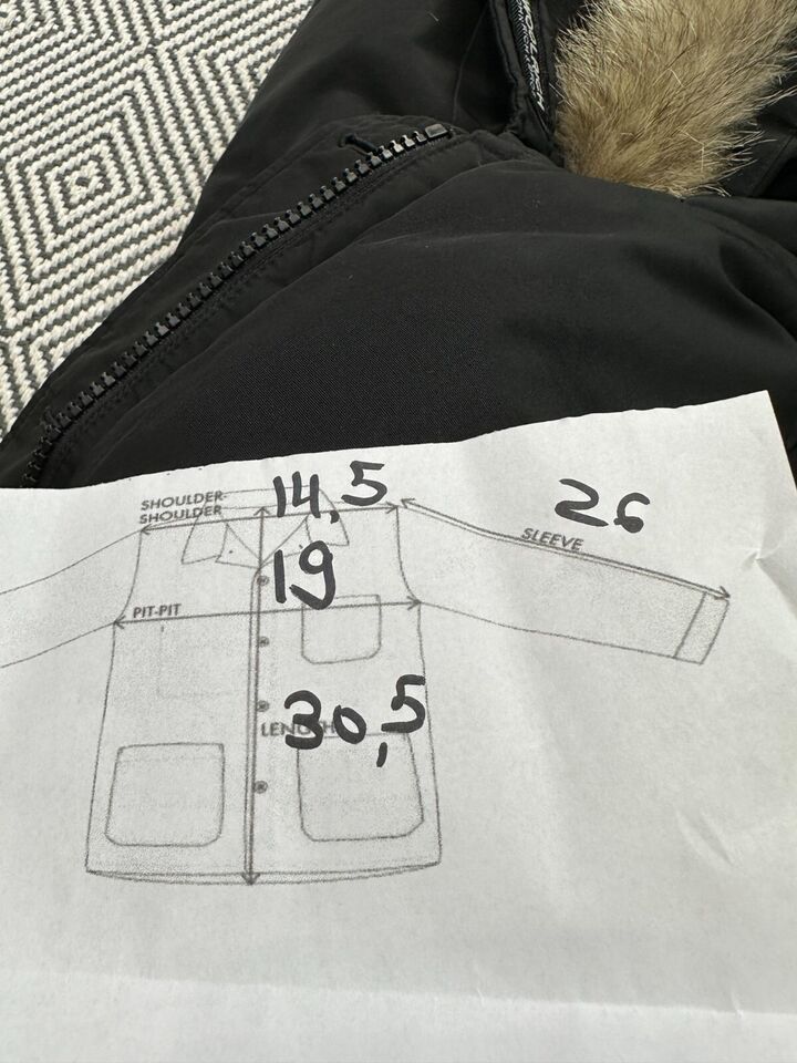 Woolrich Arctic Ramar Parka Women's Jacket Down Black Cloth Performance ...