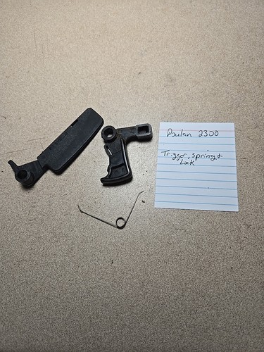 Poulan 2300 Chainsaw Trigger, Spring And Lock | eBay