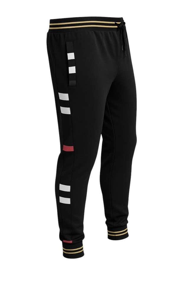 Men’s Designer Printed Jacquard Full Matching Jogging Suit Top & Bottom ...