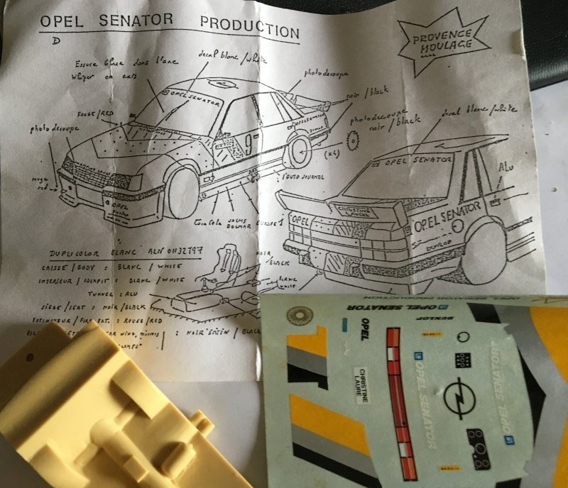 0-056 Opel Senator A II - BJ 1983 - 1:43 Provence Moulage K0188 - Resin ...