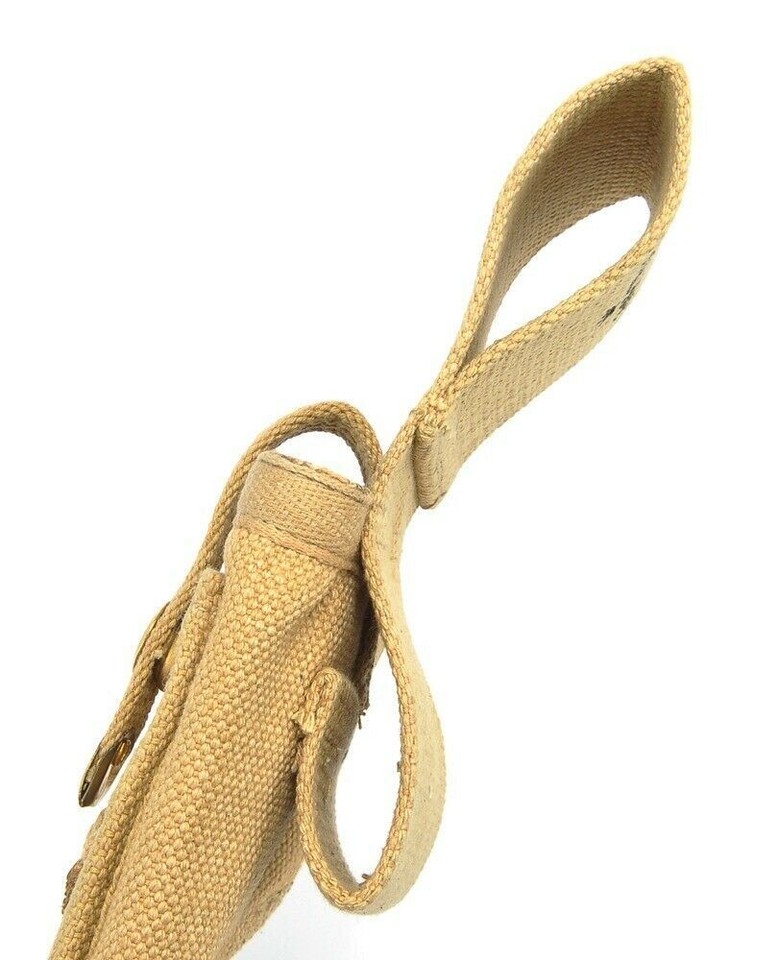 British Tanker 38 Webley Canvas Holster with shell loops and cleaning ...