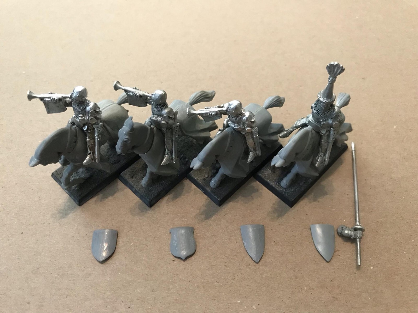 WHFB Bretonnia Knights of the Realm x1 Prepped(5th Ed; metal) | eBay