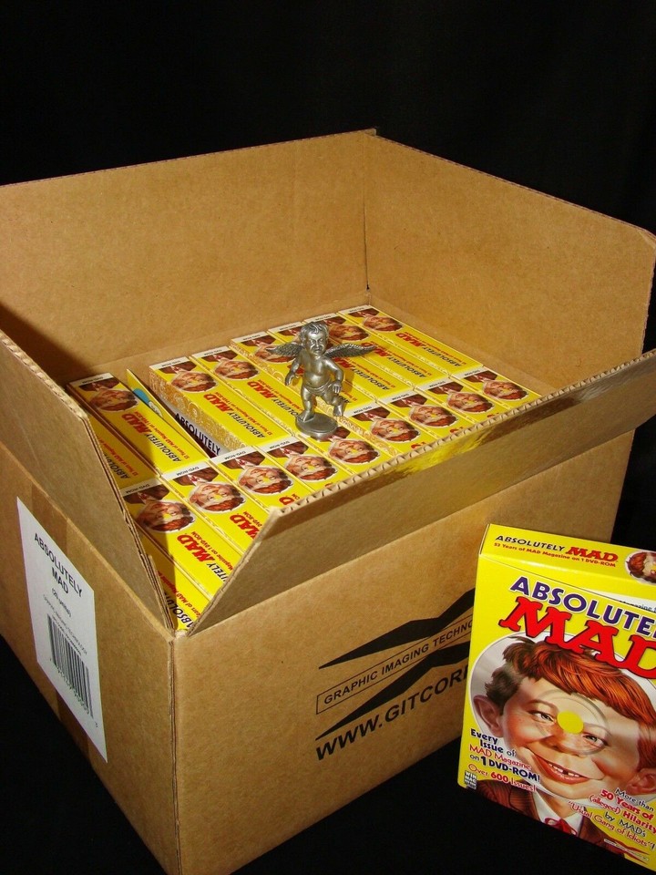 NEW BOXED Absolutely MAD Magazine All Issues 1952-2005 on PC Mac DVD ...