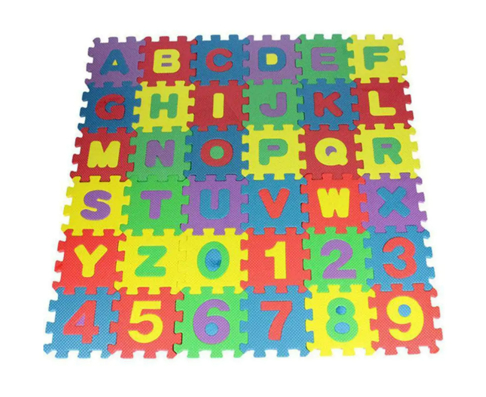 ABC Mats Floor Development For Toddlers Kids Puzzle Crawl Play Base 36 ...