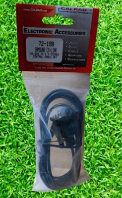 Calrad Electronics 72-198 Samsung EX-LINK EXLINK RS232 to 3.5 Cable ...