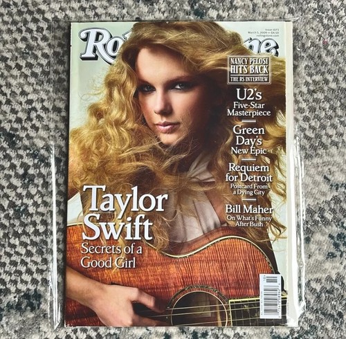 March 5, 2009 Taylor Swift First Rolling Stone Magazine FC Newsstand No ...