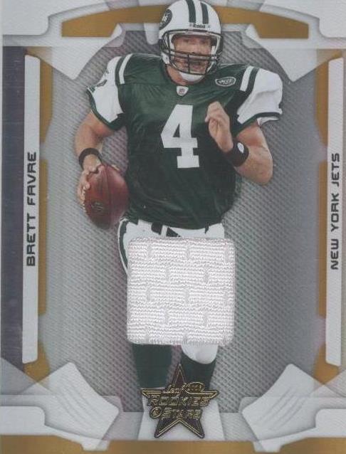 2008 Leaf Rookies & Stars - Brett Favre #66 Longevity Parallel Gold ...