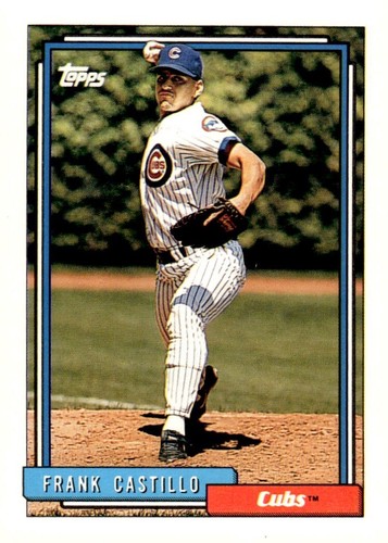 1992 Topps #196 Frank Castillo - Chicago Cubs | eBay