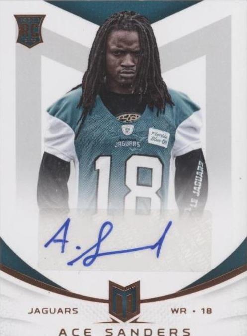 2013 Panini Momentum - Ace Sanders #103 Rookie Signatures /599 (AU, RC ...