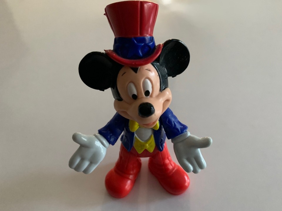 Mickey Mouse 4 inch movable arms/legs toy, original owner | eBay