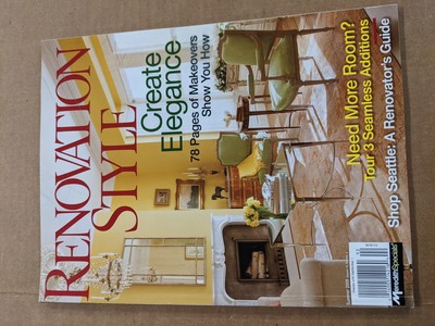 Renovation Style magazine Summer 2009 M447 | eBay