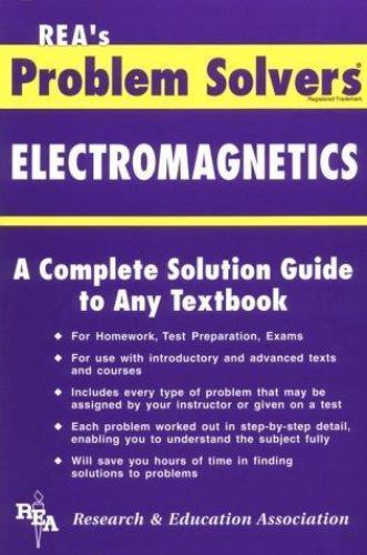 Electromagnetics Problem Solver; Problem Solvers - 9780878915507 ...