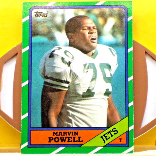 1986 TOPPS Football Card # 103 *** MARVIN POWELL *** New York Jets | eBay