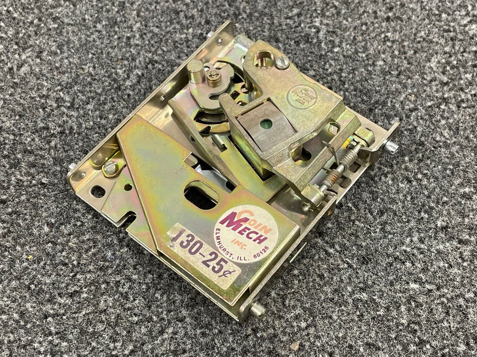 Coin Mech Pinball Arcade Game Machine USA Quarter 25 Cent Mechanism w ...