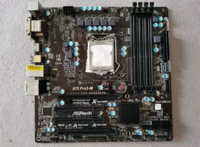 ASROCK B75M /B75M-GL /B75M-DGS /B75 PRO3 /B75 PRO3-M Intel b75 DDR3 ...