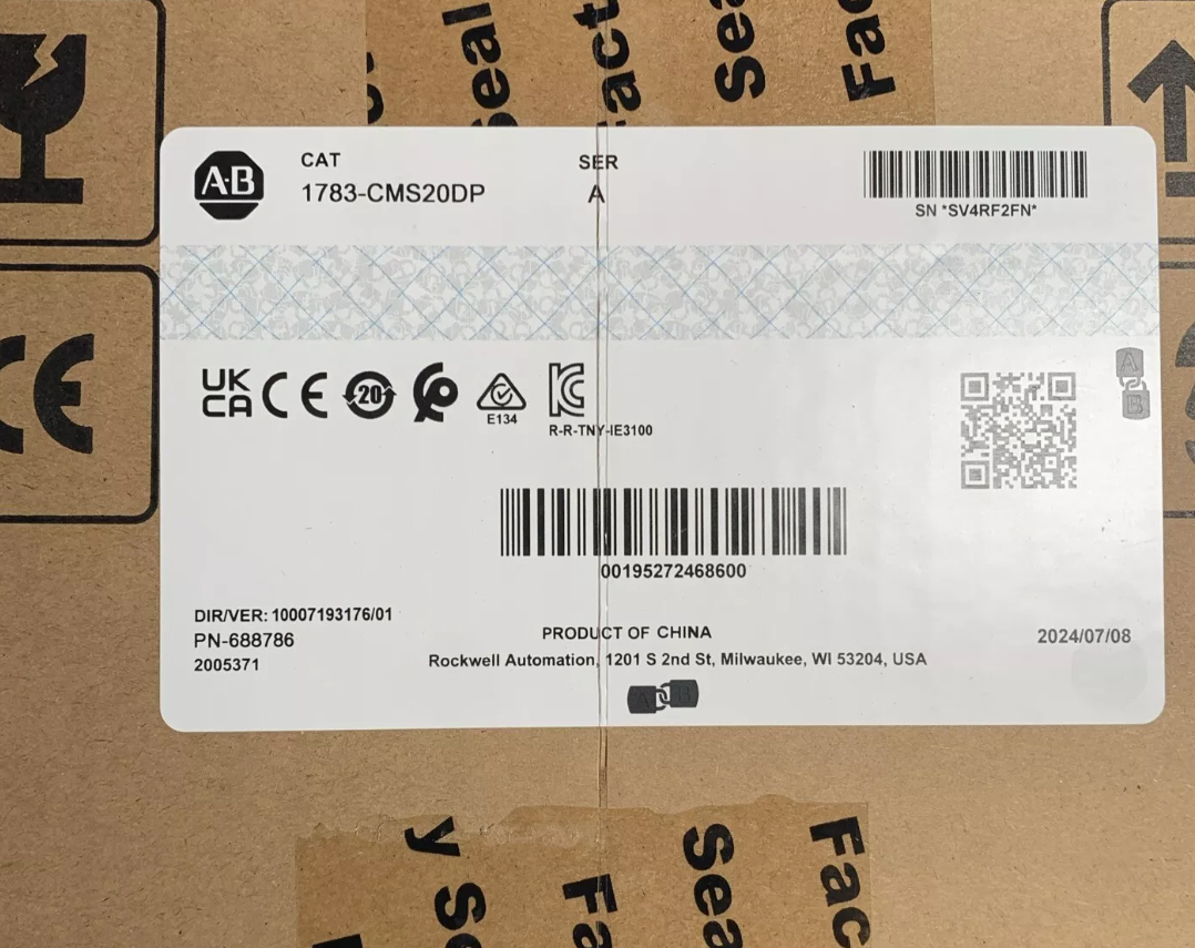 Allen Bradley AB 1783-CMS20DP NEW Sealed 1783-CMS20DP ETHERNET SWITCH ...