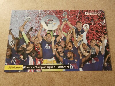 KYLIAN MBAPPE, AS MONACO, CHAMPION 17, RARE FOOTBALL ROOKIE CARD ...