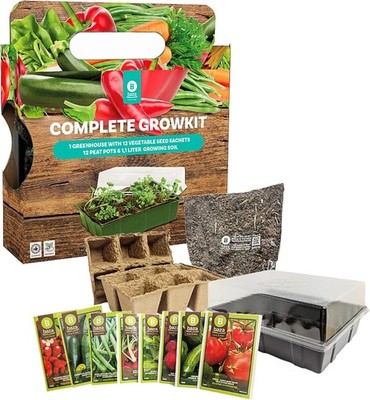 Vegetable Complete Grow Kit - 12 Vegetable Seeds | eBay UK