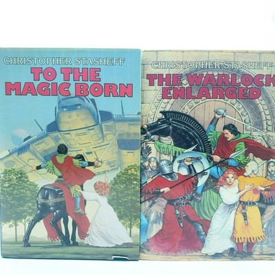 To The Magic Born and The Warlock Enlarged by Christopher Stasheff 5 ...