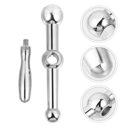 1pc Practical Three Ball Crank Table Handle Milling Machine Crank ...