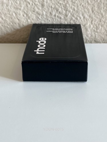 AUTHENTIC Rhode Limited Edition Snap-On Lip Case w/ MagSafe - Black ...