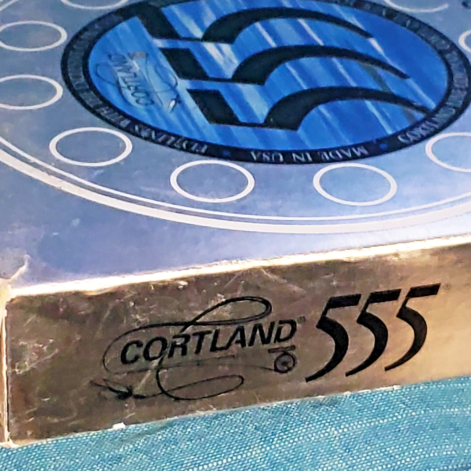 🐟 CORTLAND SILVER 555 FISHING LINE ORIGINAL BOX SEE THE PHOTOS🐟 | eBay