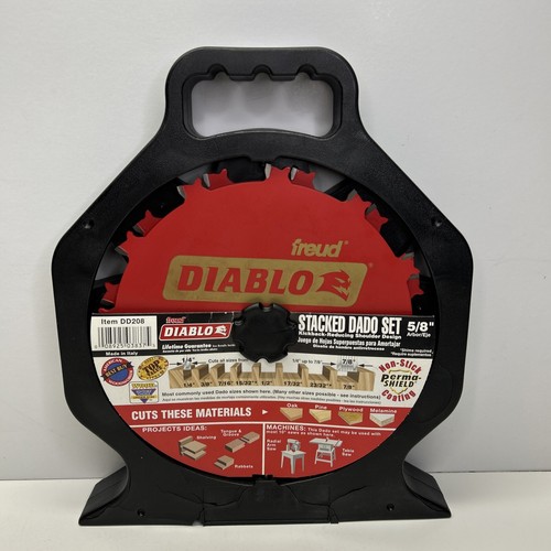 Diablo DD208H 8" Stacked Dado Saw Blade Set for sale online | eBay