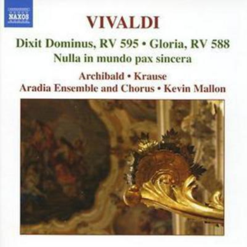 Antonio Vivaldi Sacred Music 1 (Mallon, Aradia Ensemble and Chorus) (CD ...