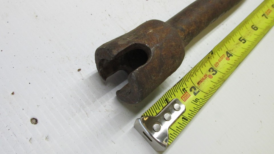 Old International Harvester Farmall M Tractor Engine Start Hand Crank ...