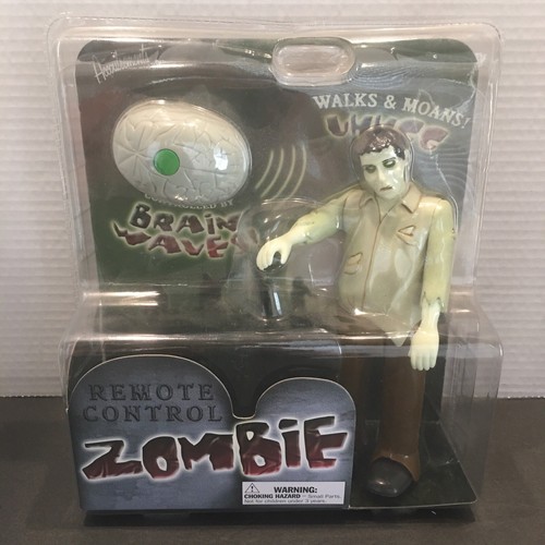 Remote Control Zombie Walks Moans Brain Remote Vintage New In box ...