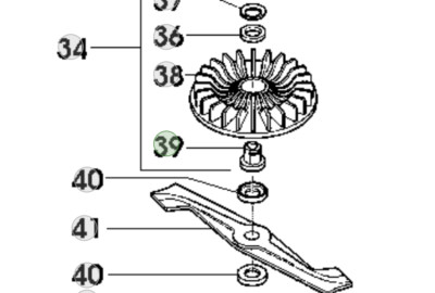 Genuine John Deere R47S Walk Behind Lawnmower SA395 Flange SAU10933 | eBay